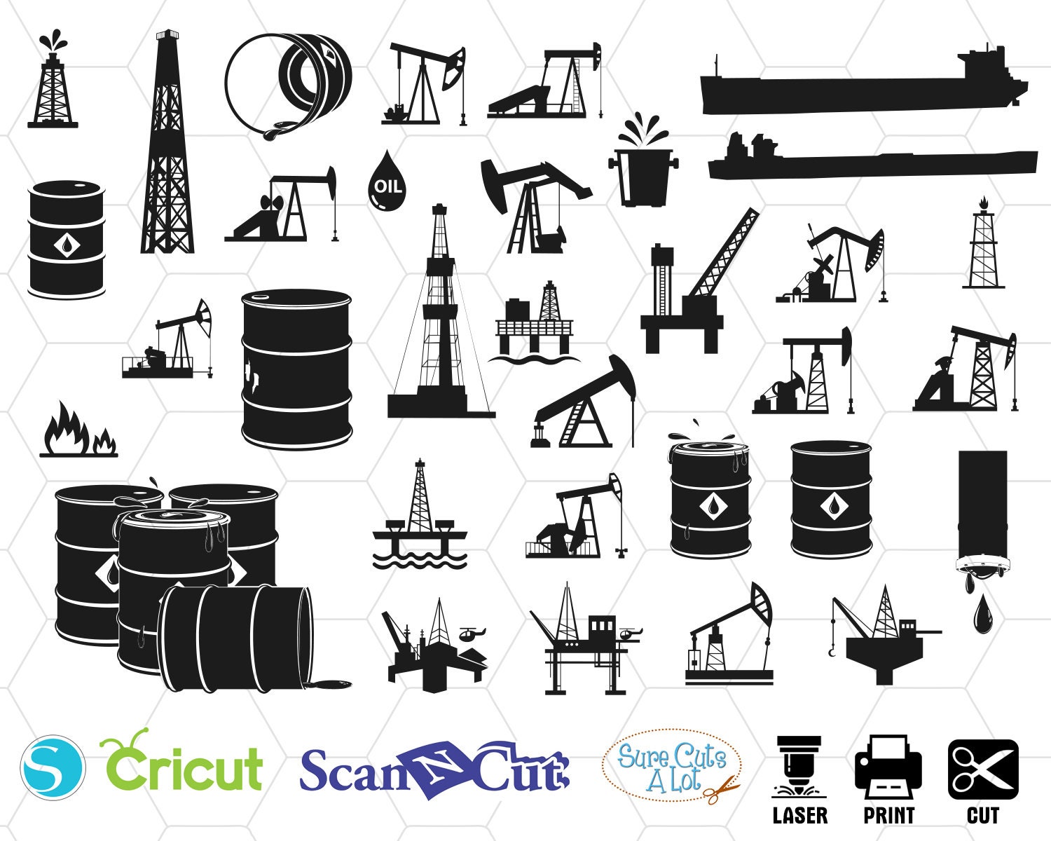 Oilfield Svg, Oil Derrick Cricut, Oilfield Wife Svg, Oil Svg, Oil Pump ...