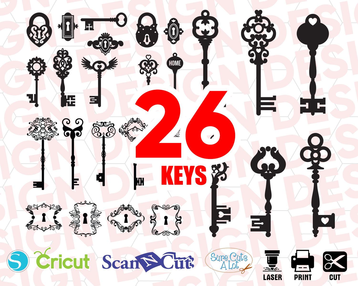 Magic Key Svg Key Svg Key Clipart Keys Svg Files Lock Svg - Etsy Canada