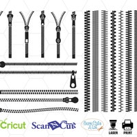 Zipper Svg and Png, Zipper Cut File Svg, Zipper, Zipper Clipart, Zipper ...