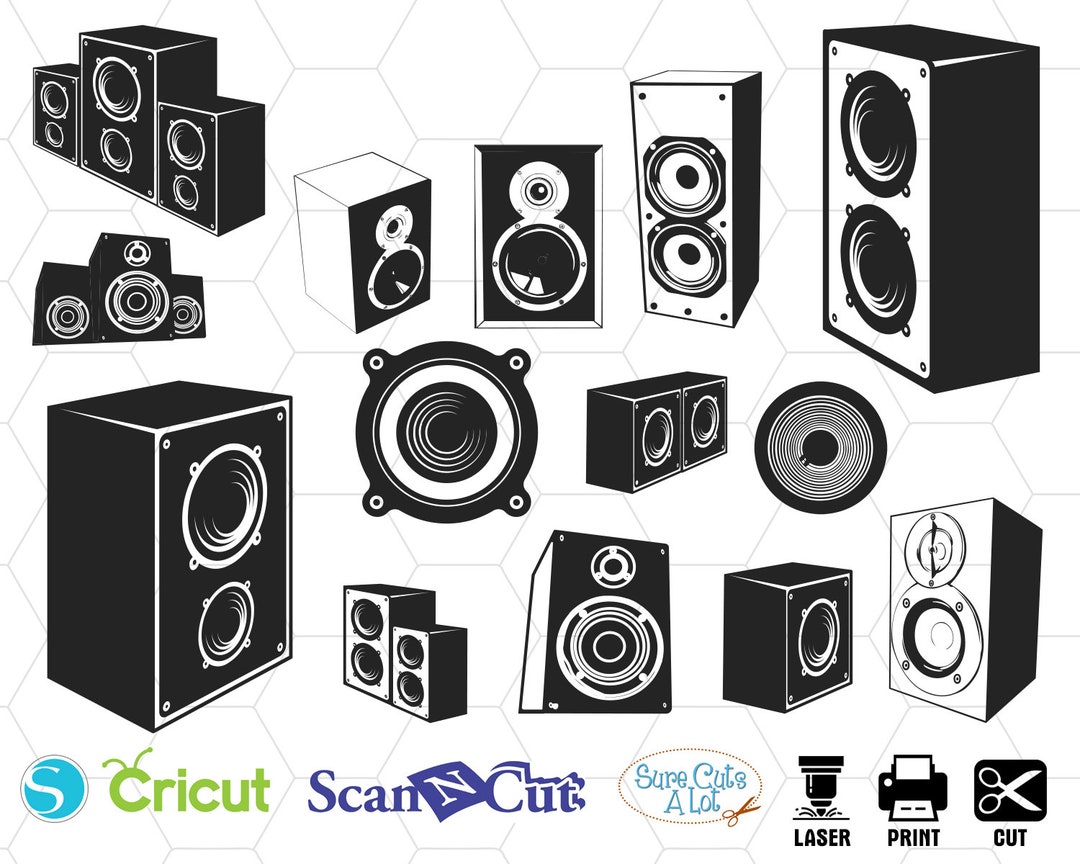 Speakers Svg, Loud Speaker Svg, Music Svg, Audio Svg, Sign Music Svg ...