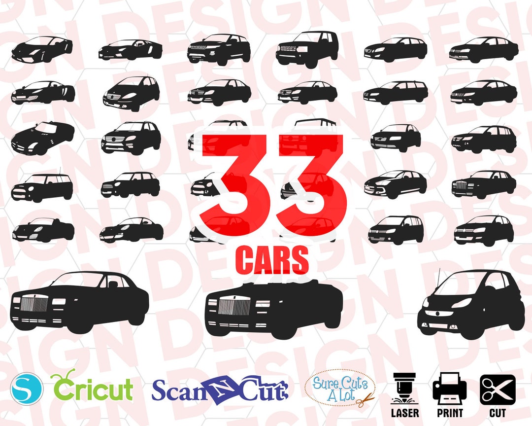 Car Silhouette Svg, Cars Svg Files, Vehicle Svg, Car Clipart, Race Car ...