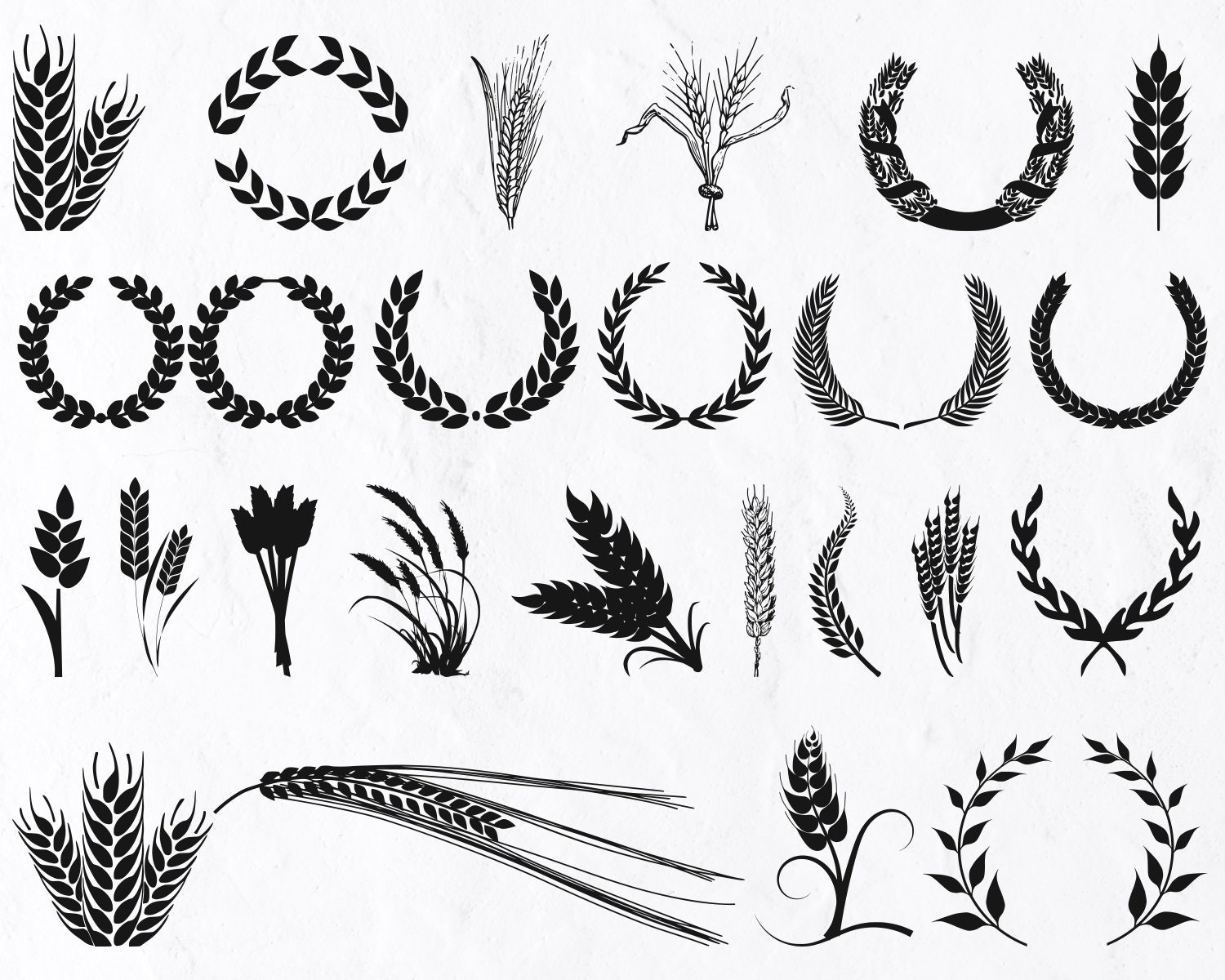 Wheat Bundle Vector