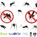 Mosquito Svg, Mosquito Clipart, Mosquito Silhouette, Gnat Svg, Midge ...
