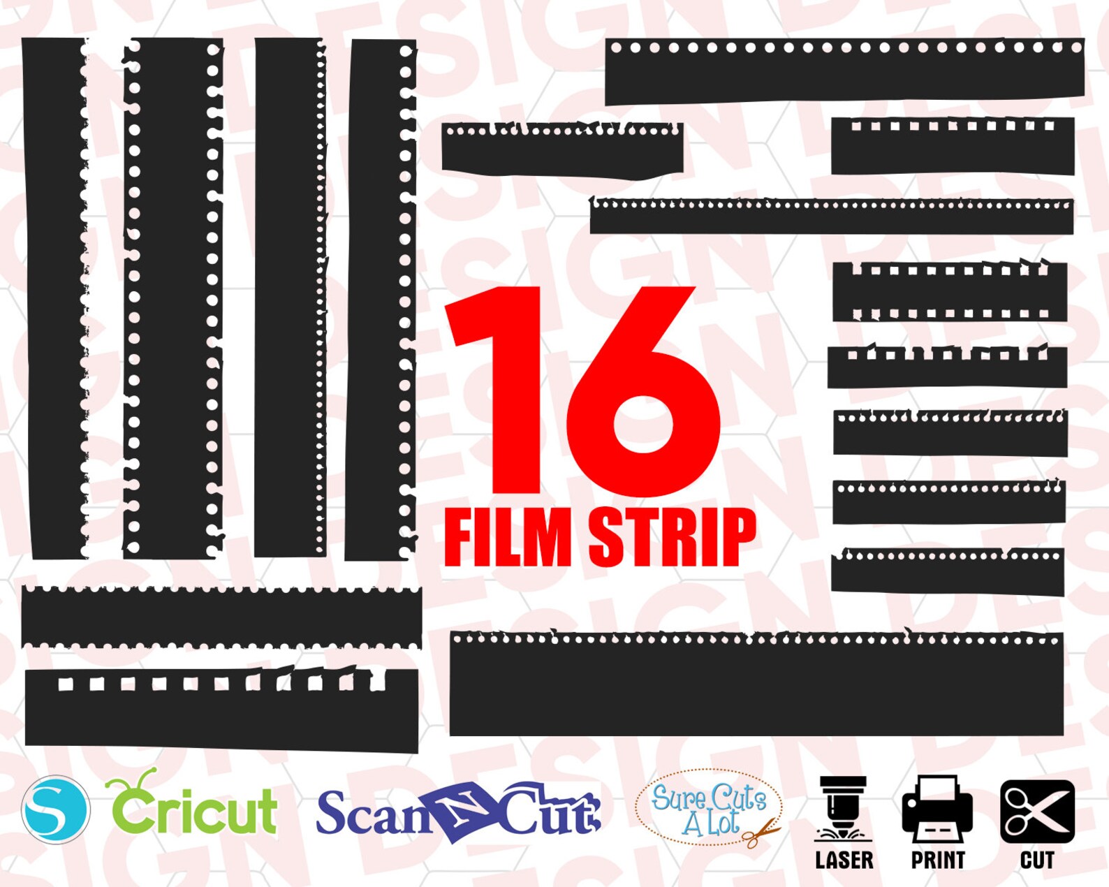 Film Strip Svg Film Svg Movie Svg Film Strip Clipart Photo - Etsy