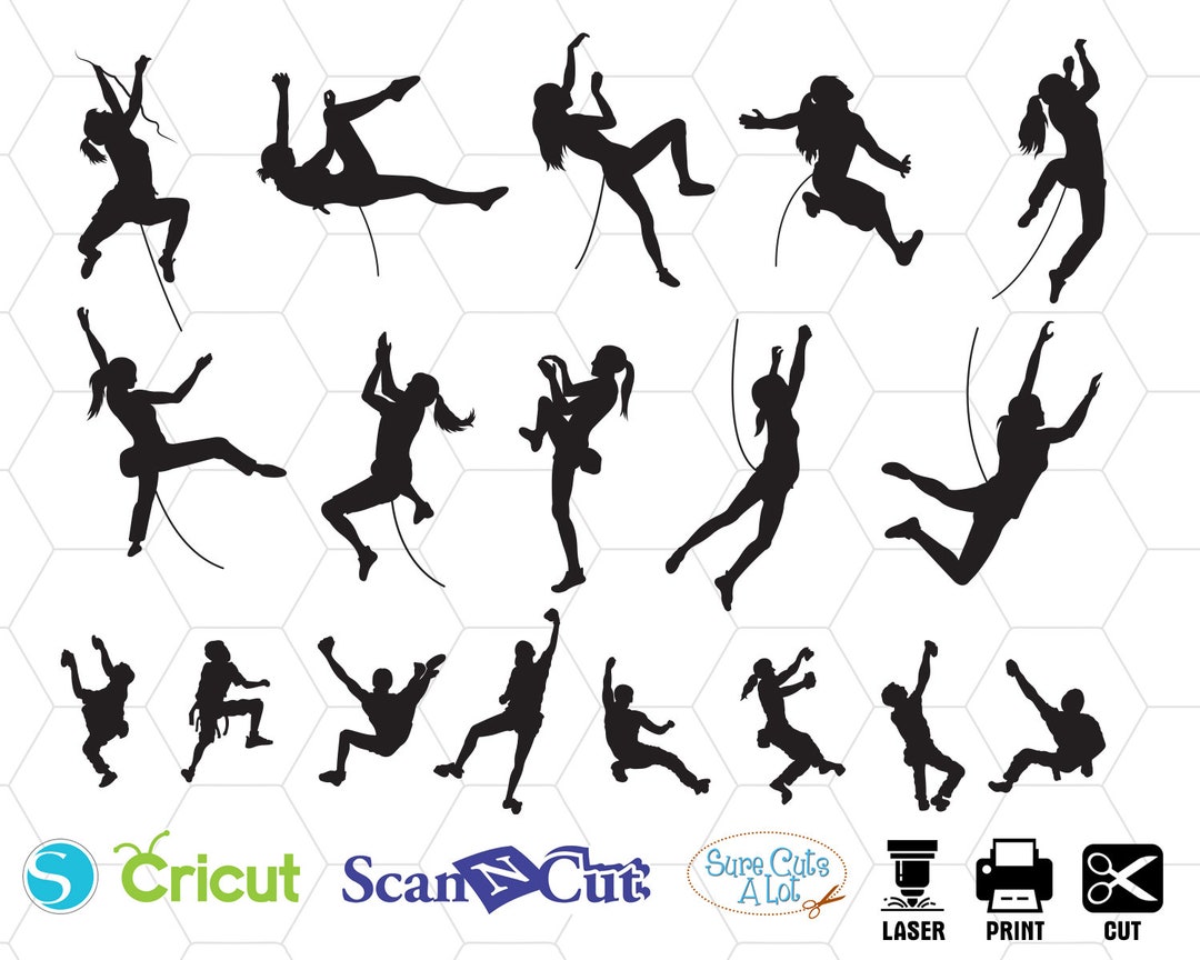 Mountain Climbing Svg, Climbing Svg, Mountaineer Svg, Alpinist Svg ...