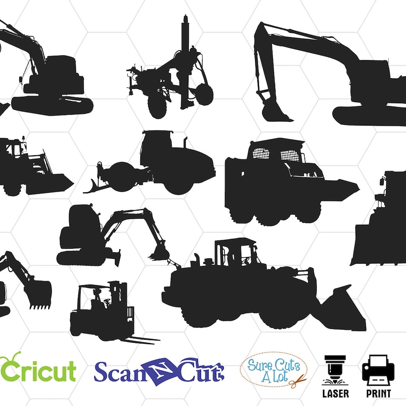 Crane Truck Svg - Etsy