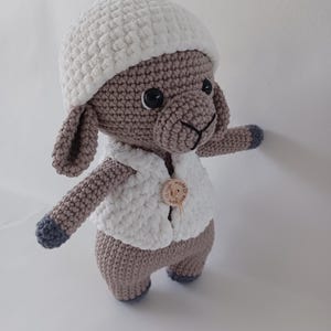 Patron Au Crochet PDF Amigurumi Mouton Edmond Le Mad' Mouton - Etsy
