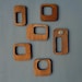 Magnets, Mid Century Modern Magnets, Wood Magnets, Retro Magnets, Wood ...