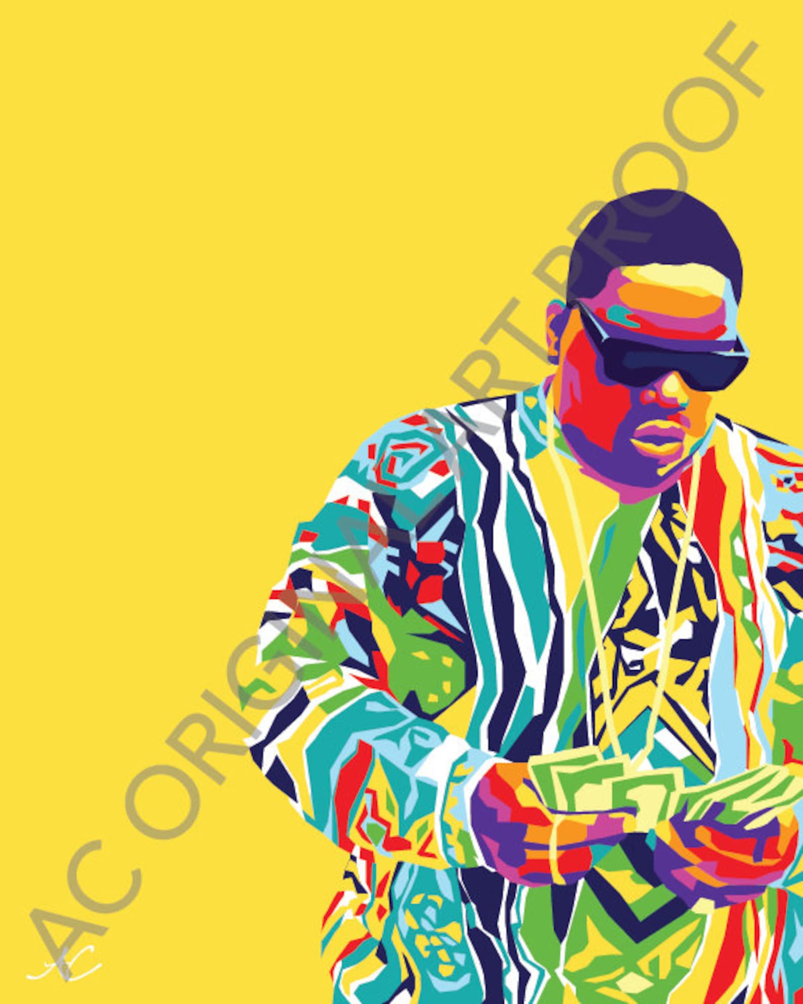 Notorious BIG Art 8x10 Print - Etsy