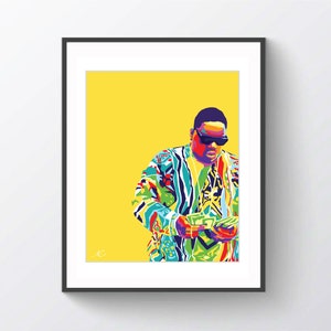 Notorious BIG Art 8x10 Print - Etsy