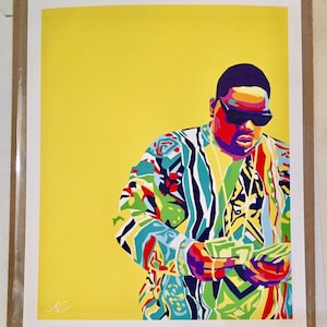 Notorious BIG Art 8x10 Print - Etsy