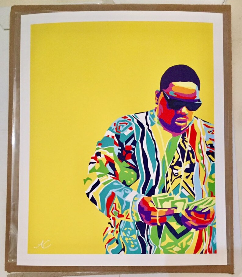 Notorious BIG Art 8x10 Print - Etsy