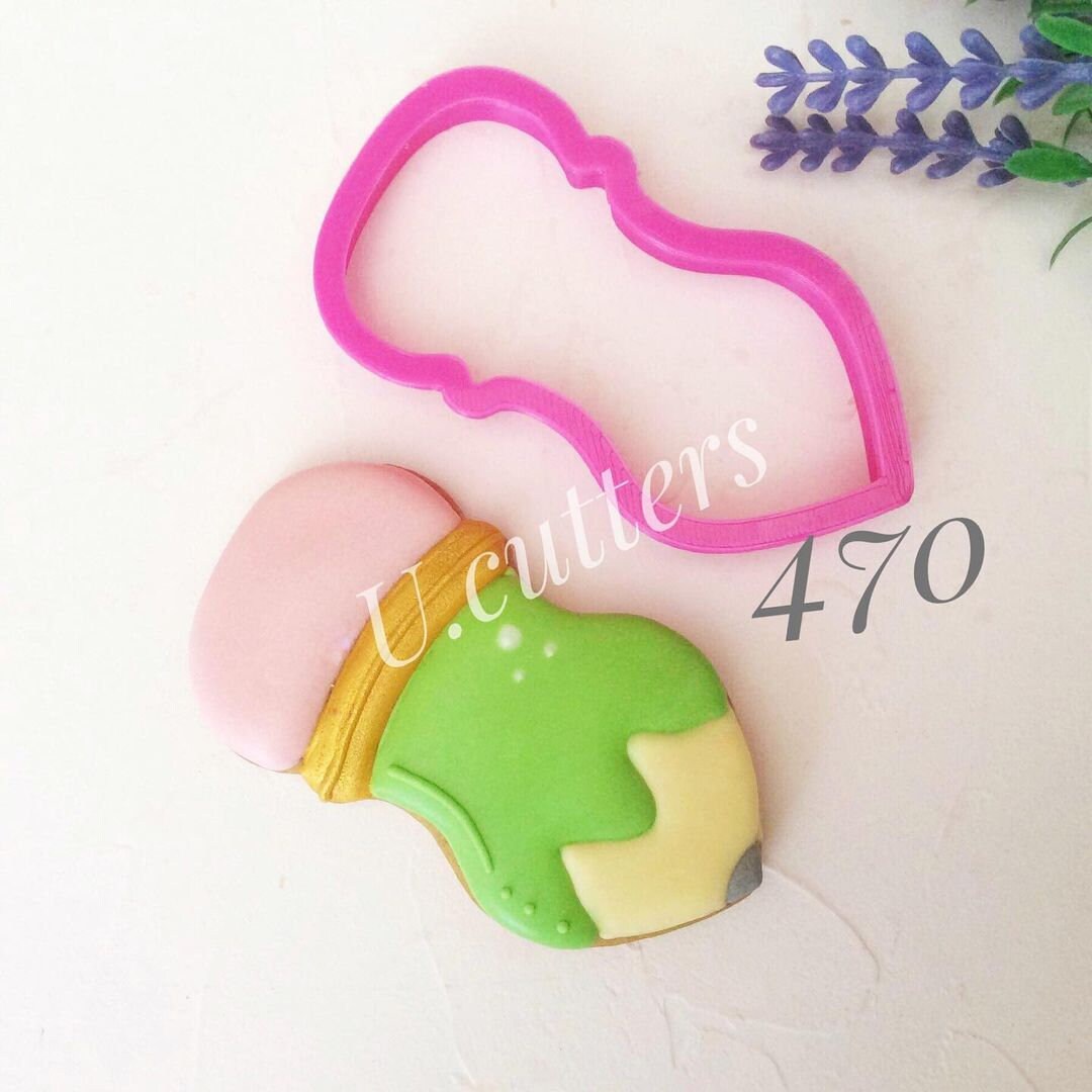 3 Digital STL Files Downloads Marker and Pencil Cookie Cutter Printable ...
