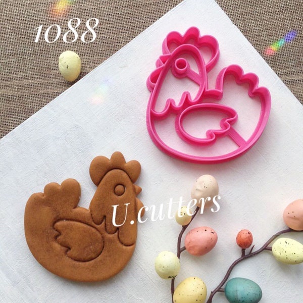 Chicken Cookie Cutter - Etsy