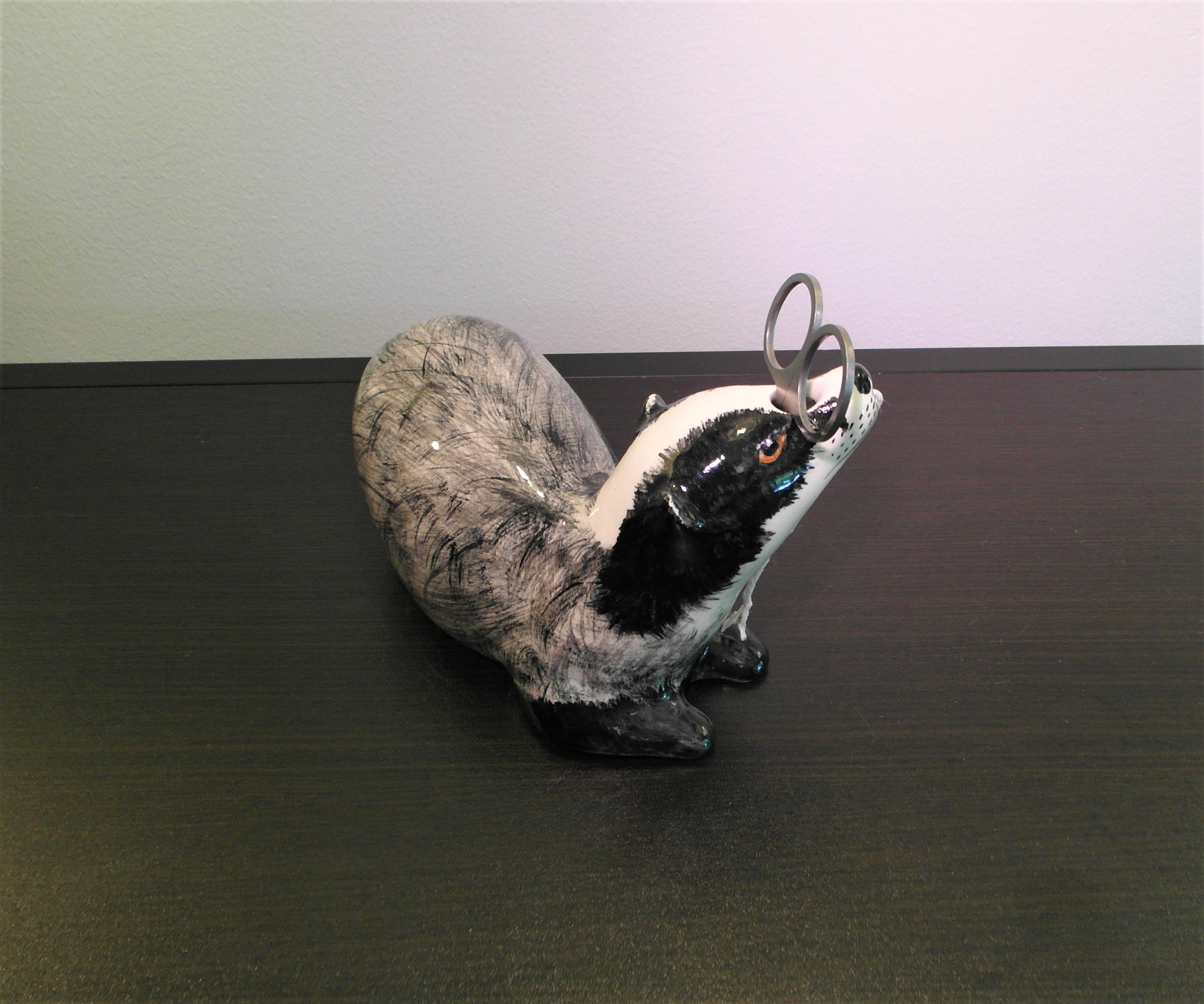 Babbacombe Pottery Ceramic Badger String & Scissor Holder - Etsy UK