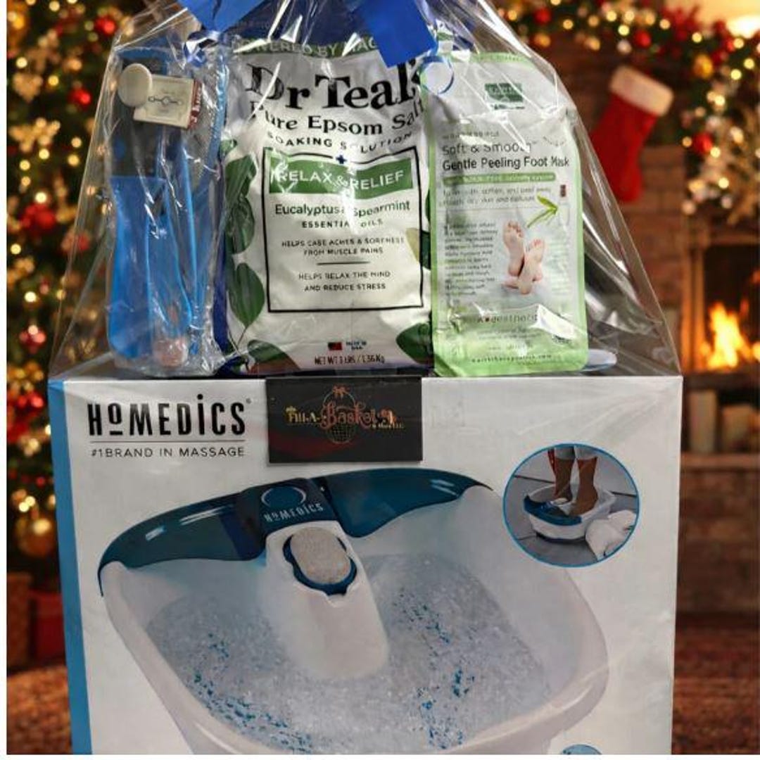 Foot Spa Basket - Etsy