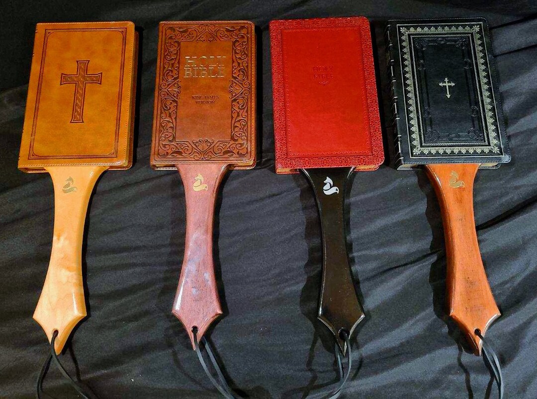 CUSTOM Bible Thumper Spanking Paddle - Etsy Denmark