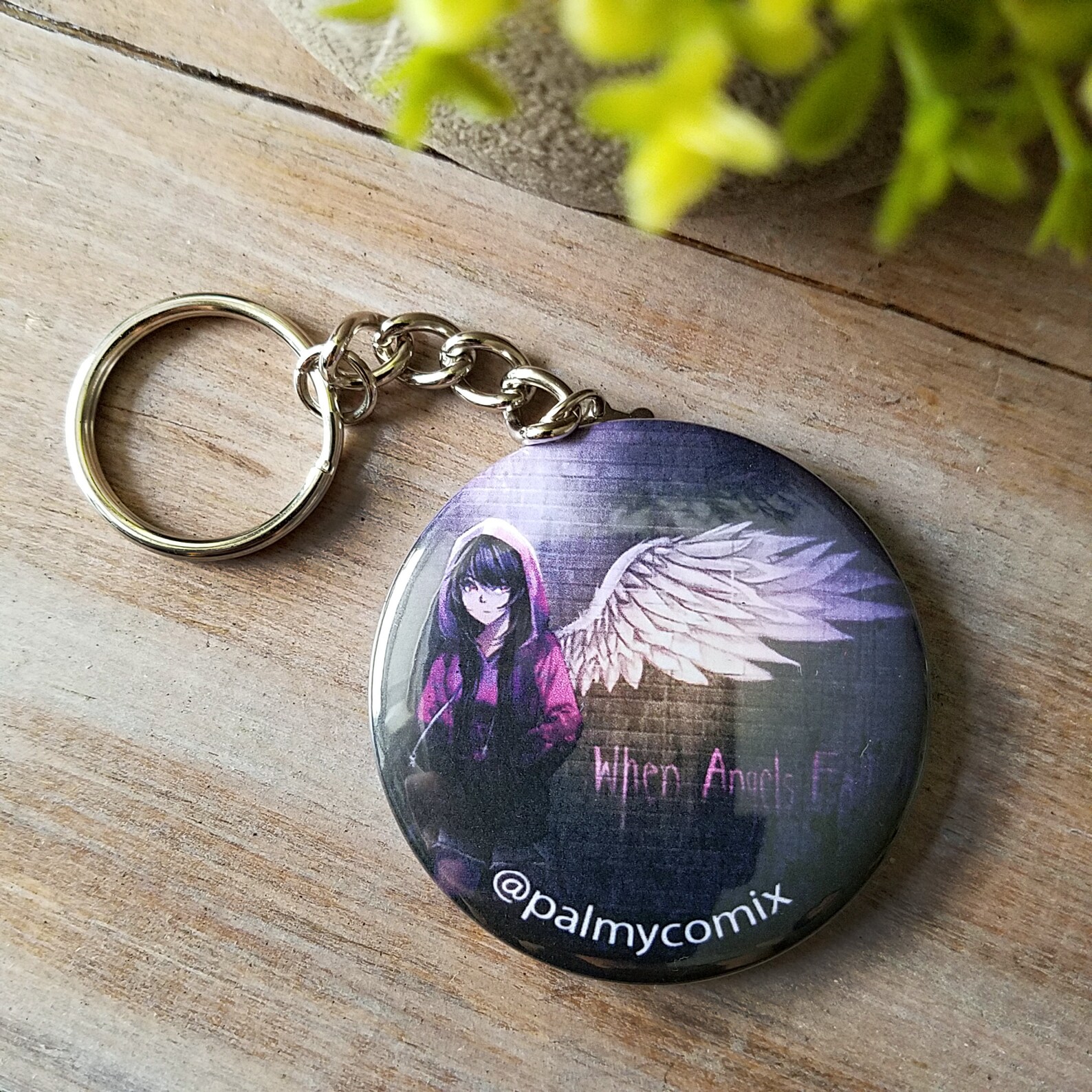 Aphmau When Angels Fall Fan-made Keychain - Etsy