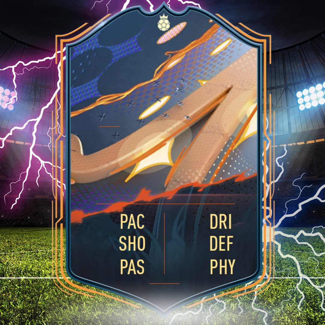 FIFA Card PNG Customized Fut Card Personalized FIFA Card Svg Printable ...