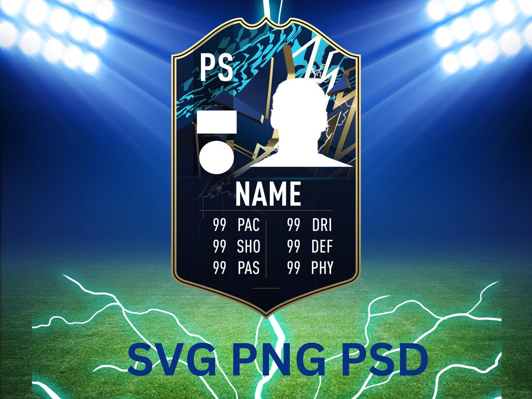 FIFA Card 2024 Download Card Psd Svg Soccer Card Editable Fut Cards - Etsy