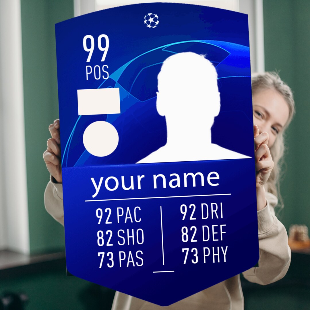 Fifa Card Customized Fifa Champions Card Fifa Player Card Fifa Soccer ...
