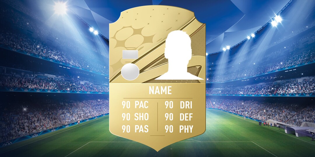 Custom FIFA Card Special Football Cards Personalized FIFA 23, FUT Card ...
