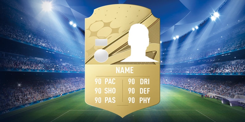Custom FIFA Card Special Football Cards Personalized FIFA 23, FUT Card ...