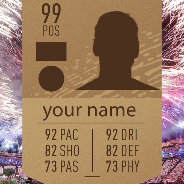 Fifa Card Jpg - Etsy