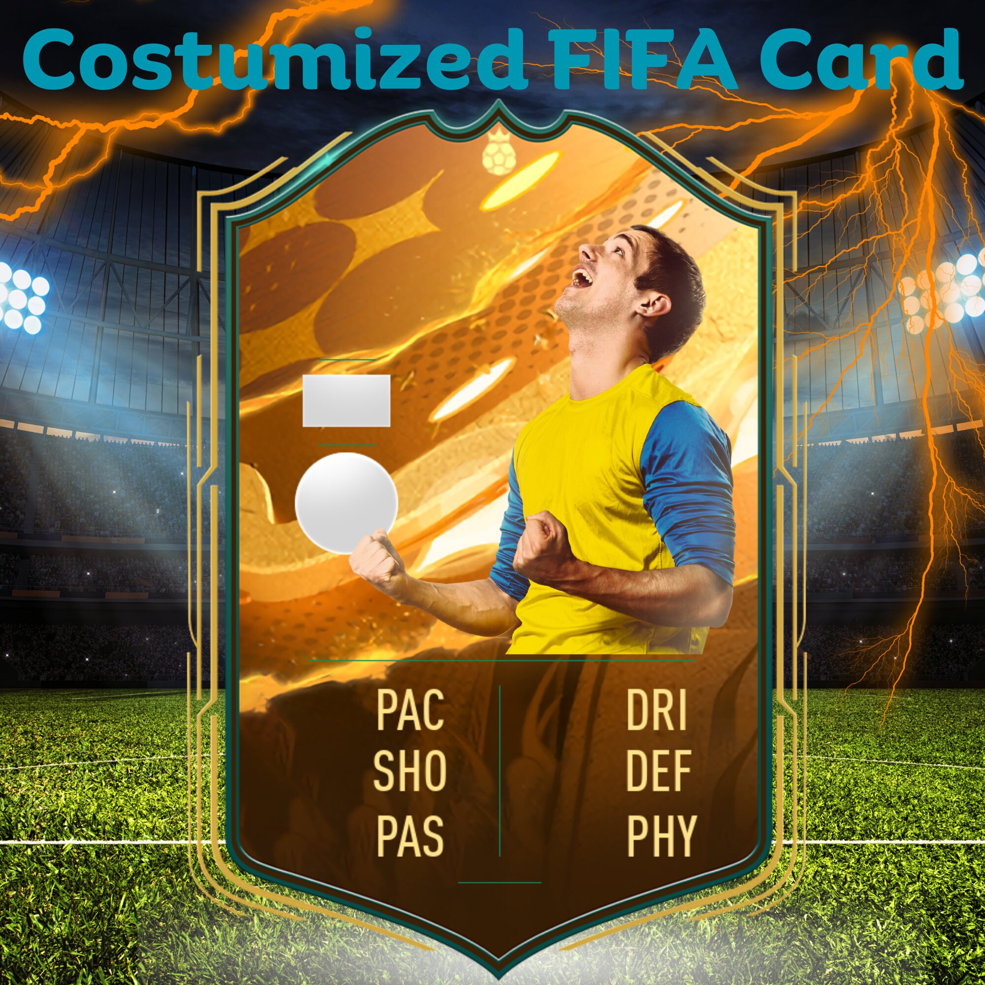 FIFA Card Download Fut Card Customized Card Soccer Personalized Card ...