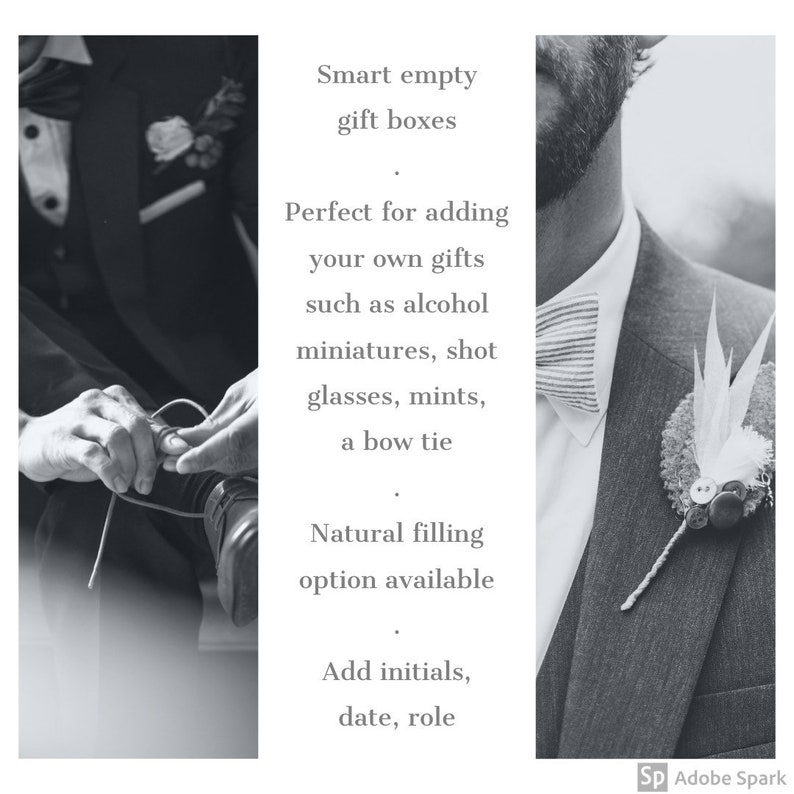 Best Man Gift Box Groomsman Proposal Box Best Man Thank - Etsy UK Best Man Gift Box Groomsman Proposal Box Best Man Thank - Etsy UK