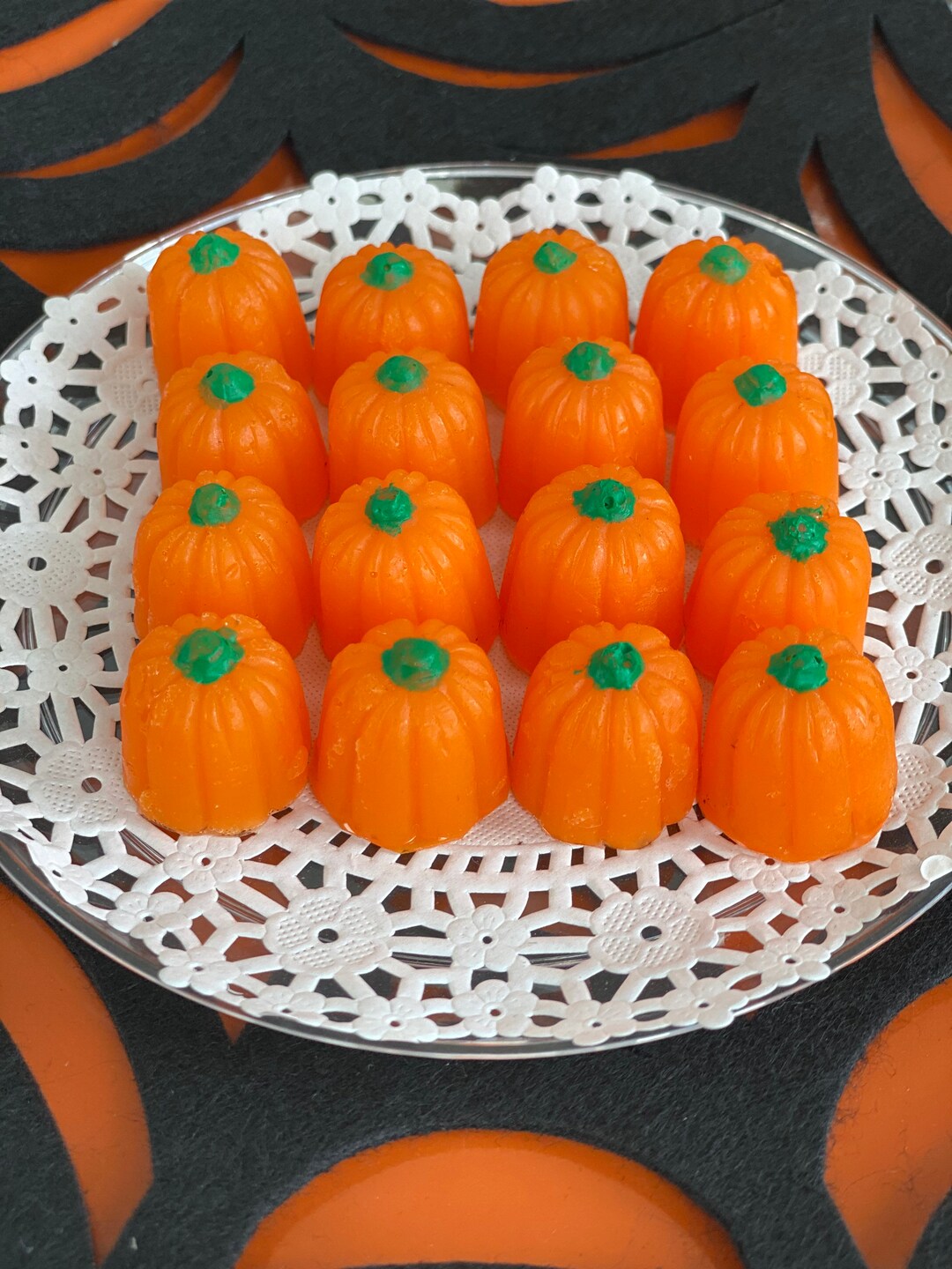 Fake Realistic Fall Pumpkin Candy, Tiered Tray Decor, Fall Kitchen ...