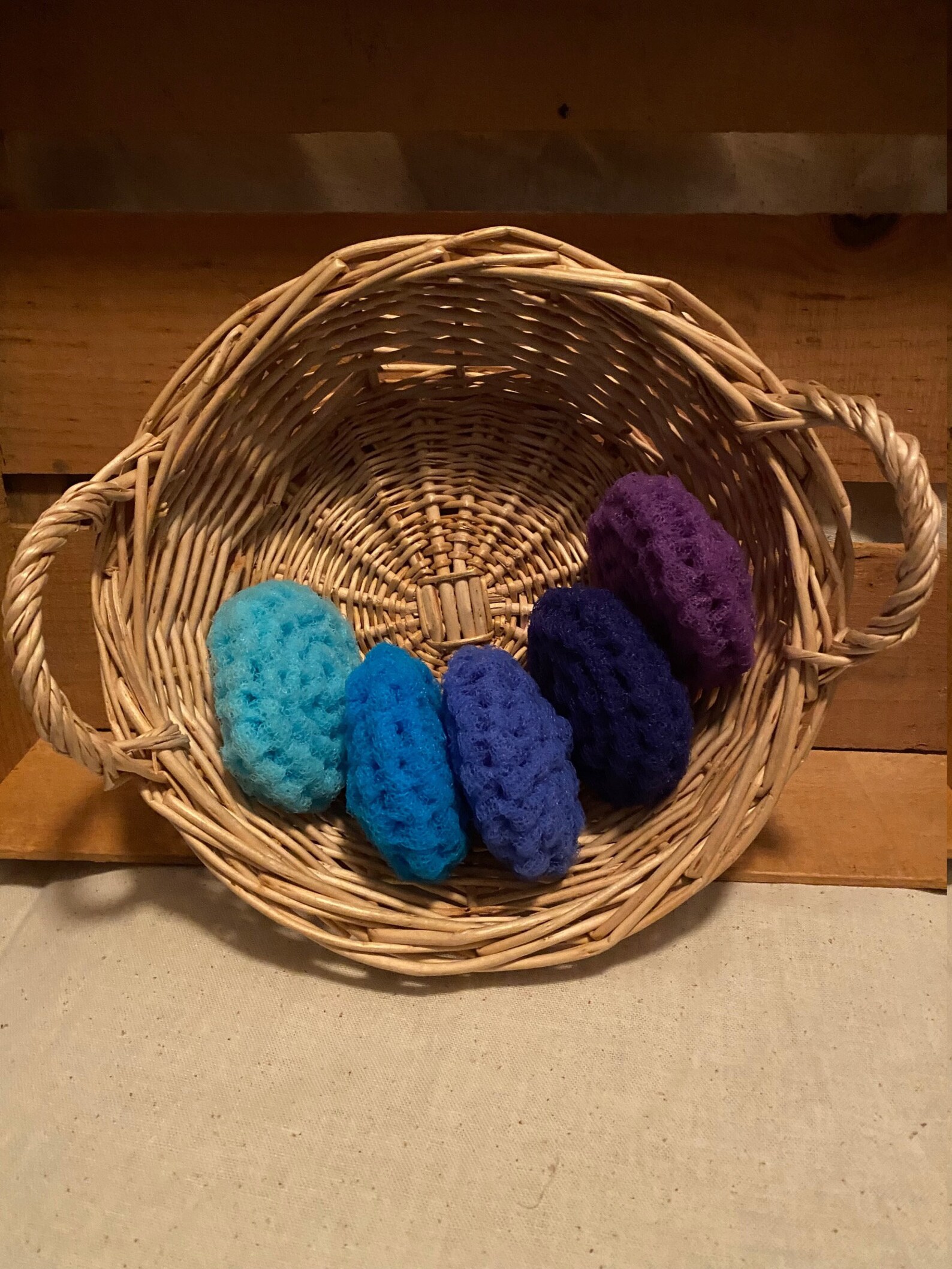 Set of 5 Nylon Net Scrubbies | Etsy