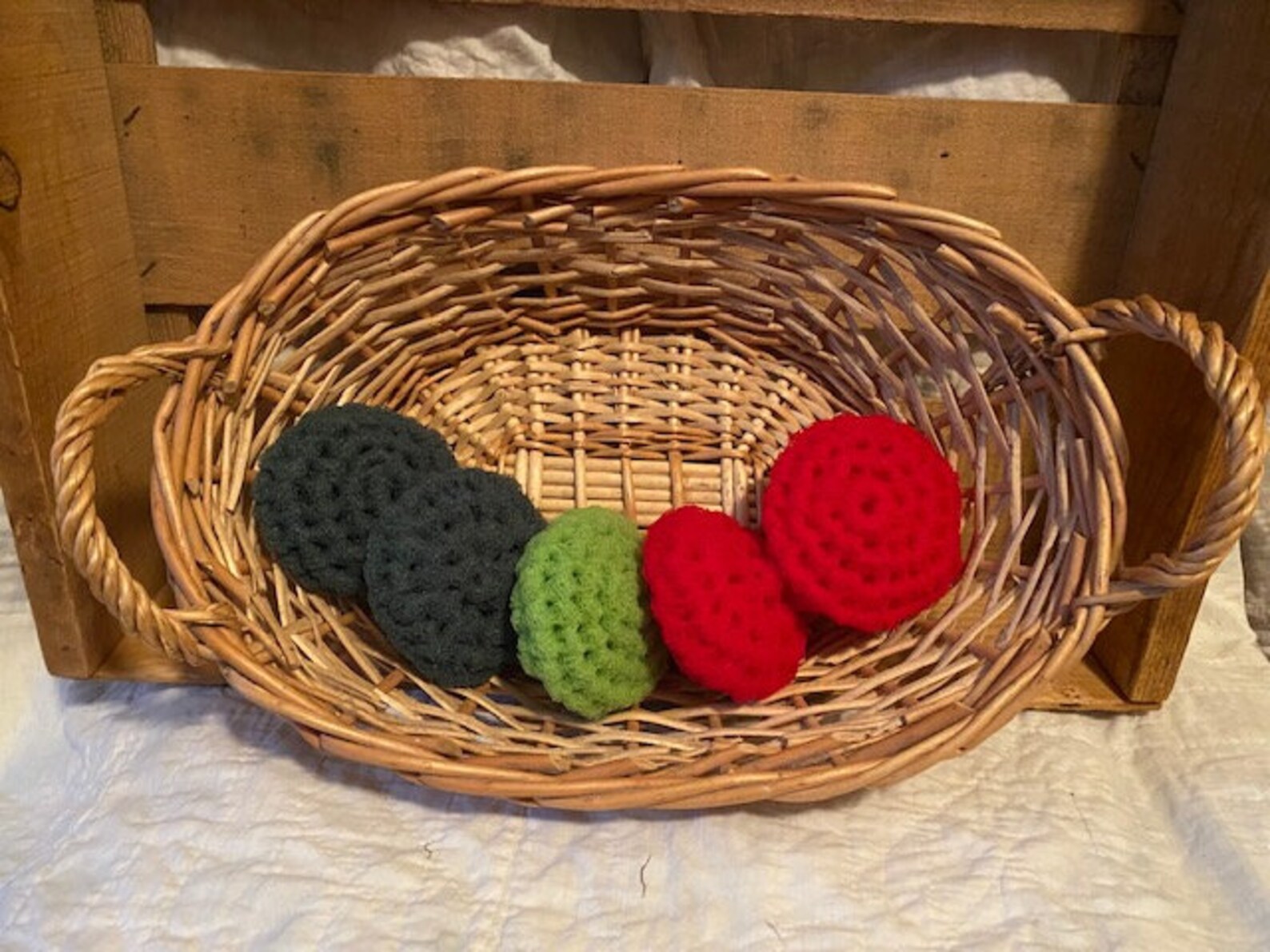 Set of 5 Nylon Net Scrubbies - Etsy