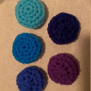 Set of 5 Nylon Net Scrubbies | Etsy