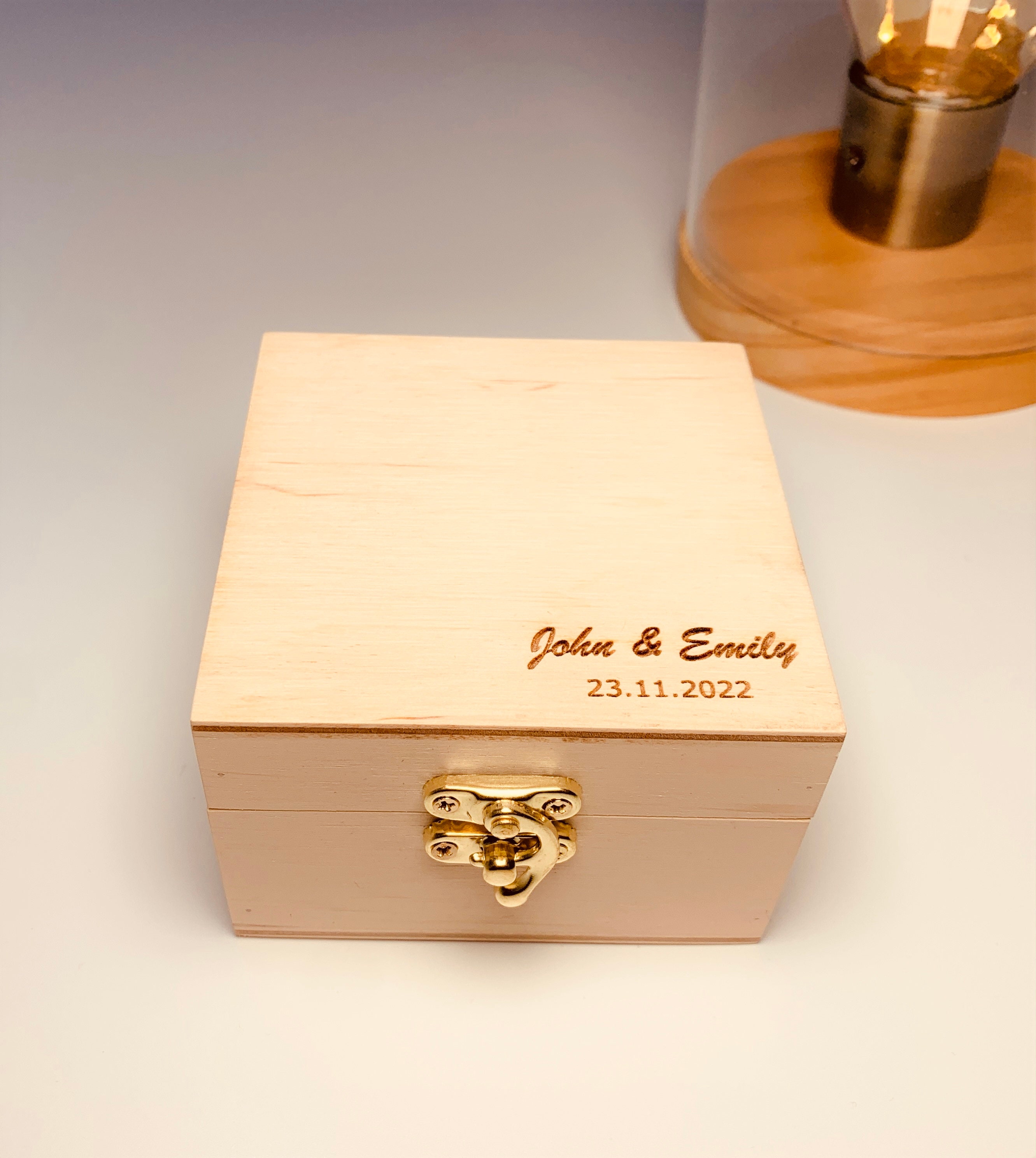 Personalized Wooden Gift Box Custom Bridesmaid Box Custom - Etsy Canada