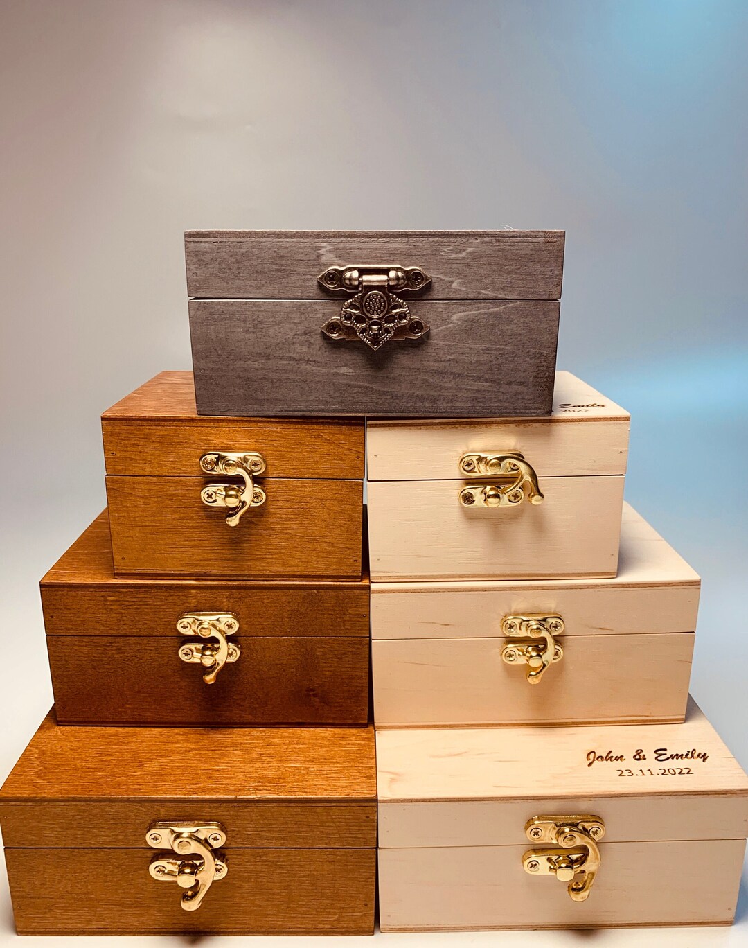 Gift Box, Groomsman Gift Box, Keepsake Gift Box, Grooms Gift, Wooden ...
