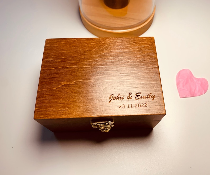 Personalized Wooden Gift Box Custom Bridesmaid Box Custom - Etsy