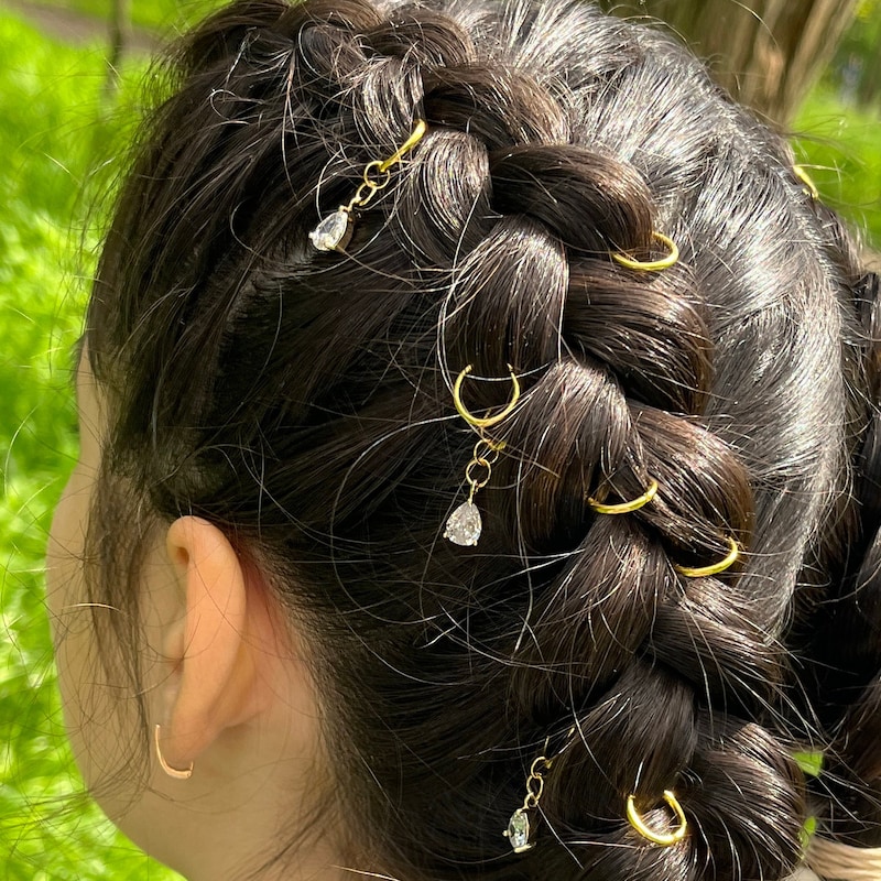 Hair Rings for Braids - Etsy