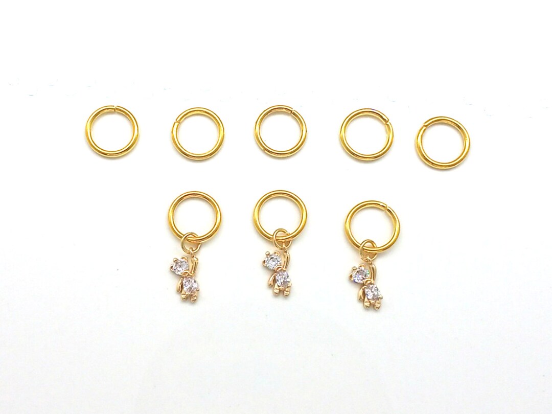 Bear Hair Rings, Teddy Bear for Hair, Bear Jewelry, Bear Jewellery ...