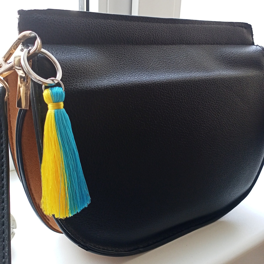 Ukrainian Flag Keychain, Stand With Ukraine, Ukraine Keychain, Bag ...