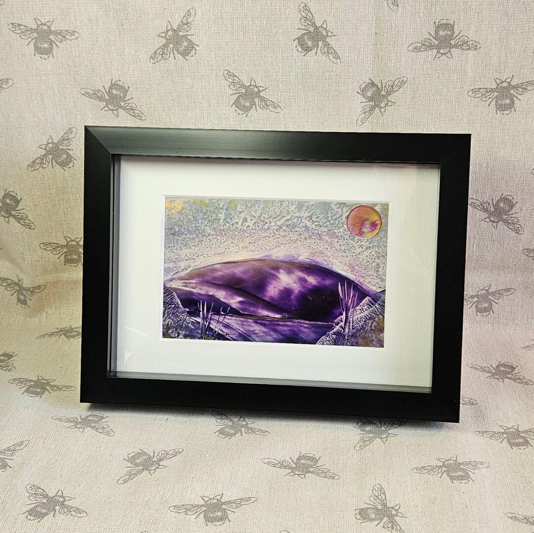 Original Encaustic Beeswax Painting, Painted With an Iron and Stylus ...