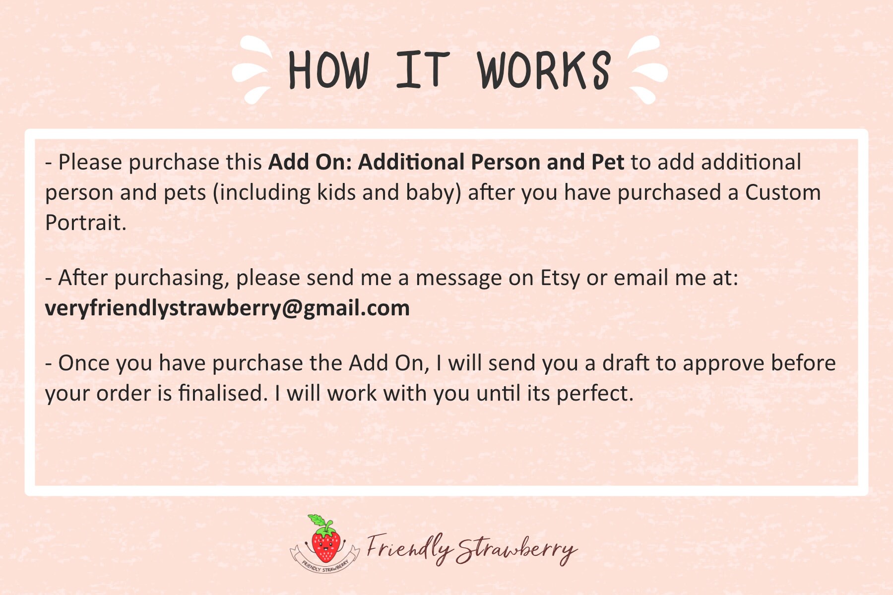 Add On: Additional Background / Custom Portrait / | Etsy