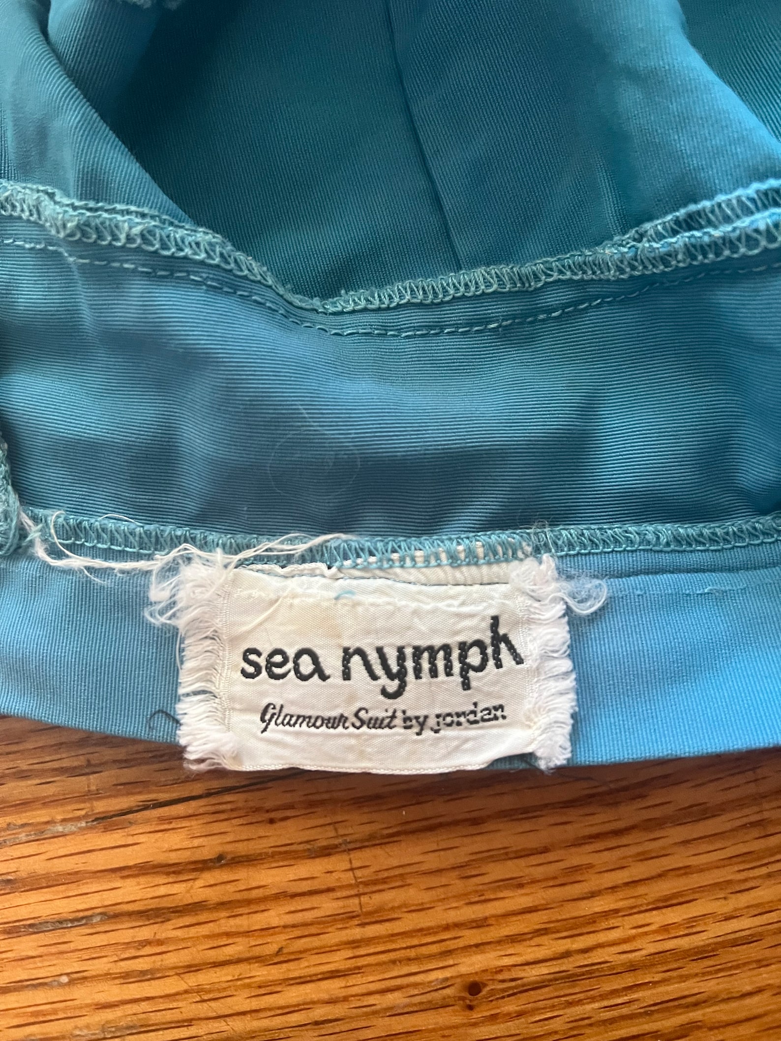 1950s Sea Nymph Swimsuit Playsuit - Etsy