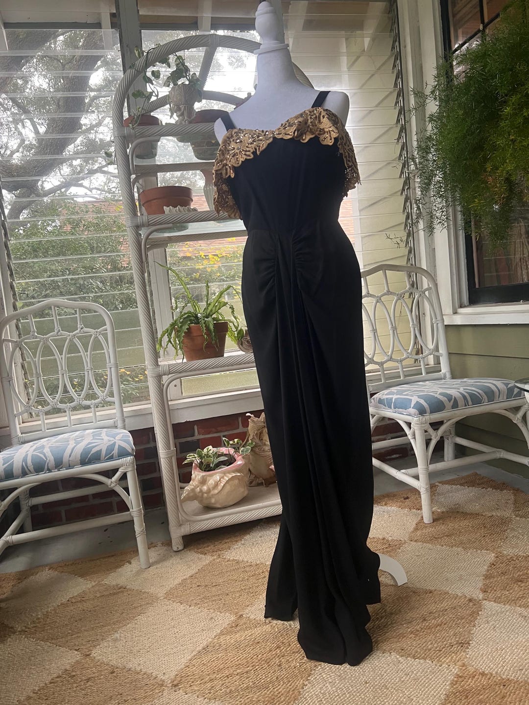 1940s Old Hollywood Glamour Girl Dress as Is - Etsy