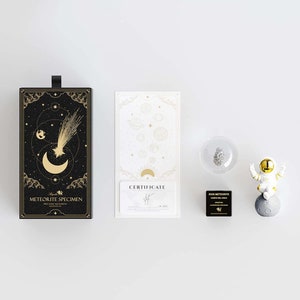 Meteorite Specimen Crystal Ball and Astronaut Model,desktop Decoration ...