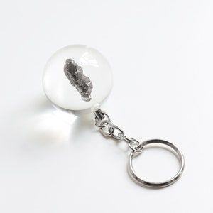 Meteorite Key Chain,campo Del Cielo Iron Meteorite Inside Crystal Ball ...