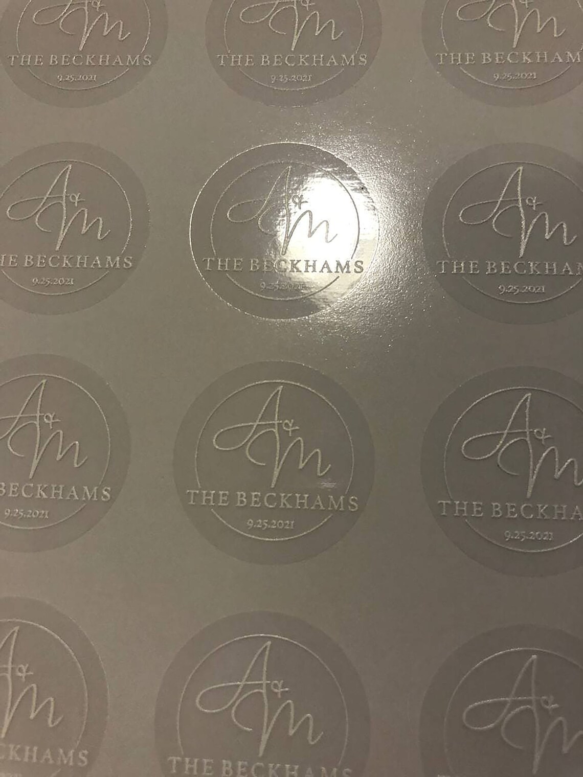 Clear Vinyl Stickers: White Ink Logo, Custom Shape Labels - Etsy