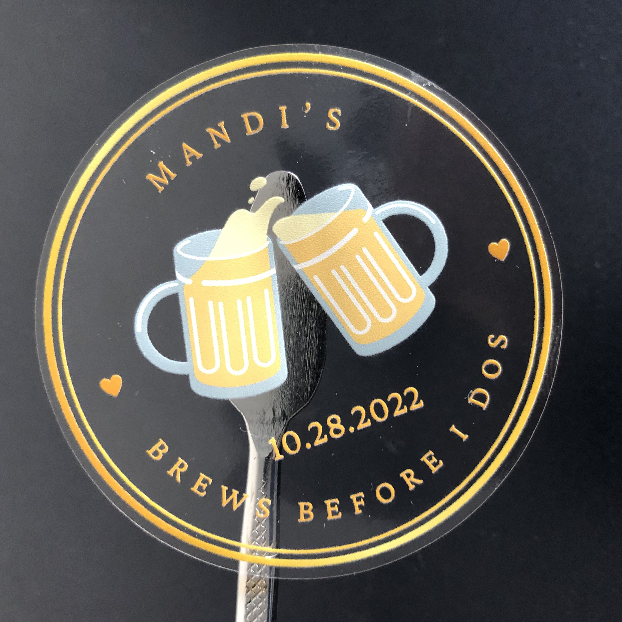 Custom Clear Die Cut Stickers for Your Products Custom Logo - Etsy