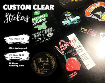 Front Adhesive Stickers - Etsy