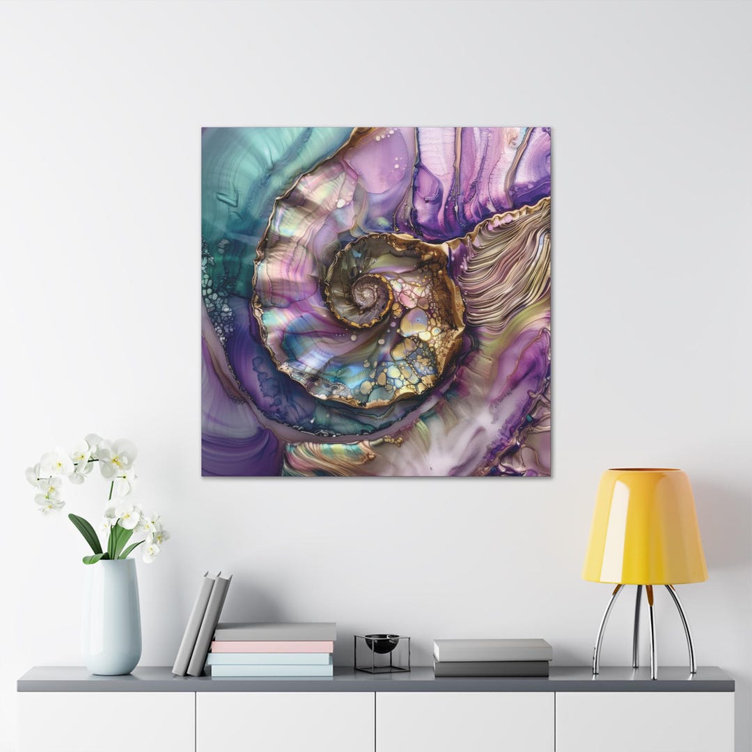 Alcohol Ink Canvas Art, Abstract Canvas Art, Alcohol Ink Art, Wall Art ...
